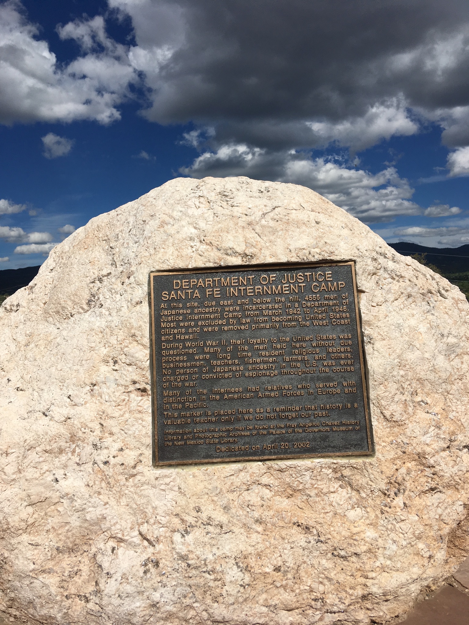 Santa Fe Internment Camp – Kathryne Lim